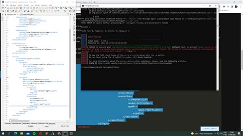 erro na hora de executar o mvn test do prompt maven gerenciamento