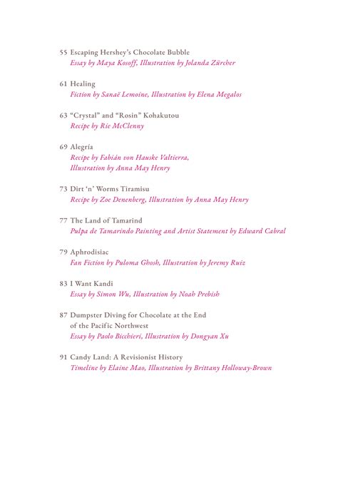 Cake Zine Volume 5 Candy Land