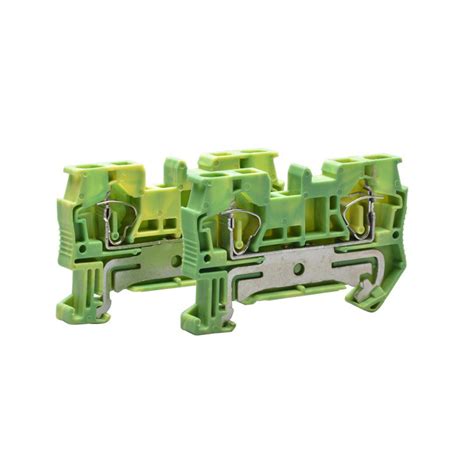 St Spring Type Wiring Cable Earth Grounding Land Pe Terminal Blocks Earth Terminal Blocks And