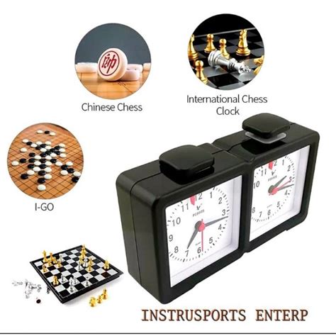 Chess Clock Quartz Electronic Analog Chess Clock Count Up Count Down Timer Game Timer