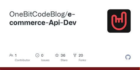 Github Onebitcodeblog E Commerce Api Dev