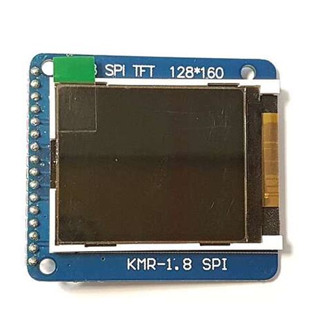 library s und tft display kmr 1 8 spi mit st7735 chipsatz deutsch