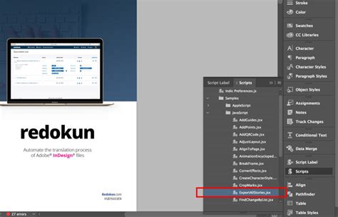 How To Export Text From Indesign Redokun Blog