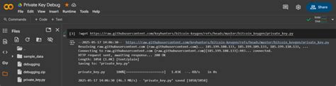 private key debug incorrect generation of private keys system