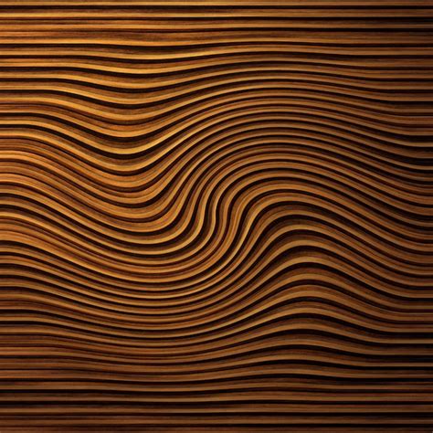 Premium Photo Decorative Wood Pattern Background