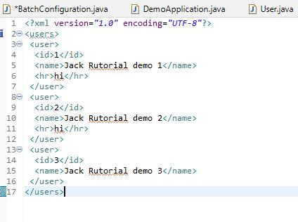 How To Read Custom Xml Tag Reader In Spring Batch Xstream Stack Overflow