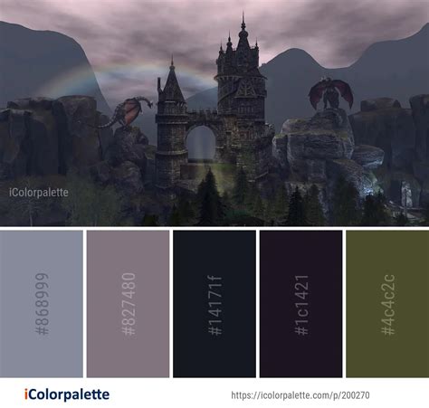 72 Castle Color Palette Ideas In 2024 Icolorpalette