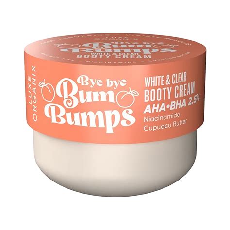 Luxe Organix Bye Bye Bum Bumps White And Clear Booty Cream 230g Bini Beauty