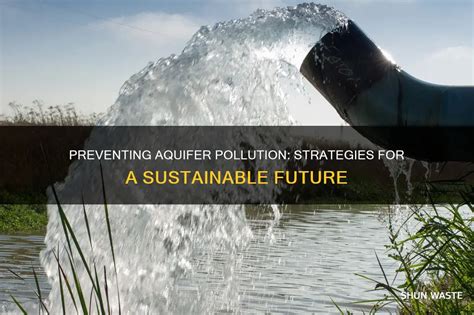 Preventing Aquifer Pollution Strategies For A Sustainable Future