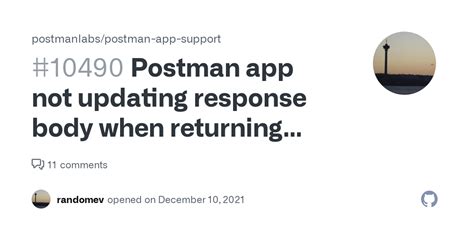 Postman App Not Updating Response Body When Returning Image Svg Xml Issue Postmanlabs