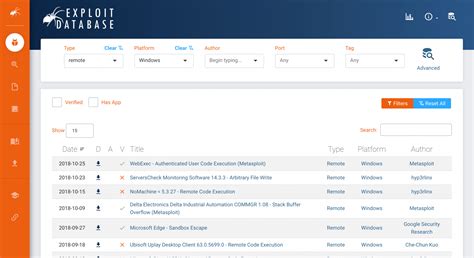 Exploit Database Redesign
