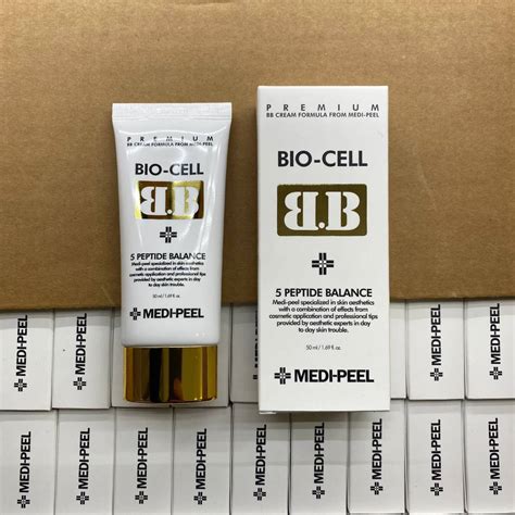 Medi-peel 5 Peptide Balance Bio-Сell BB Cream осветляющий бб-крем 50 мл ...