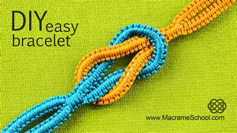 How To Make A Basic Square Knot Bracelet At Ryan Bruce Blog
