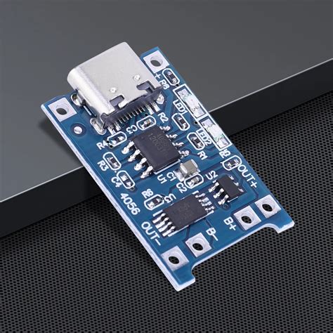 Tp4056 Lithium Battery Charging Module With Type C And Micro Usb Input