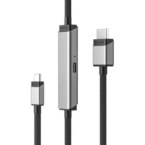 Alogic M Ultra Usb C To Hdmi Cable With W Power Delivery Passthrough Ulchdpd Sgr Big W