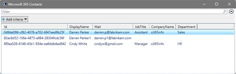 How To Get Contacts In Microsoft 365 With Powershell O365info