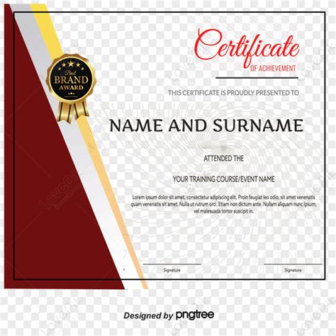 인증서 학력 뭐야 인증 벡터 무료 일러스트 주식 Png 붉은 기하 배경 증거 매체 상장 Png 일러스트 무료 다운로드 Lovepik