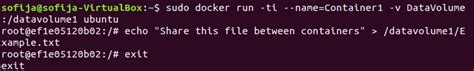 How To Share Data Between Docker Containers