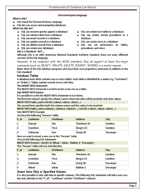 sql lab manual pdf sql information science
