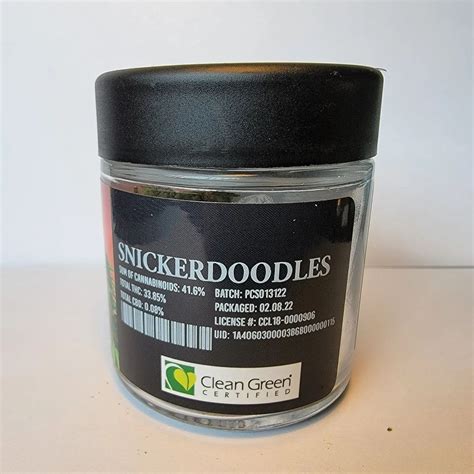 Strain Review Snickerdoodles By Pacific Cultivation The Highest Critic