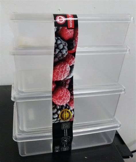 Каталог Контейнеры для замораживания 4 шт по 0 5 л с крышками