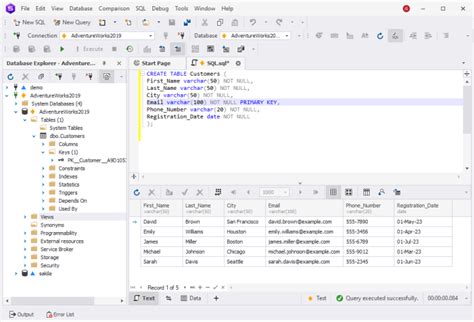 CREATE TABLE In SQL Server Guide With Examples