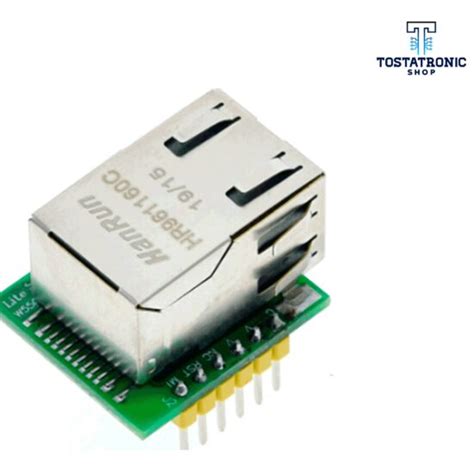Modulo Ethernet Tcpip W5500 Con Interfaz Spi Tostatronic