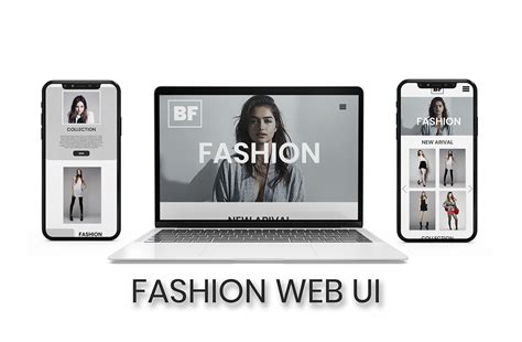 Fashion Web Ui Design Behance