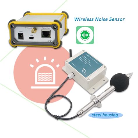 High Precision Iot Wireless Noise Sensor Industrial Monitoring