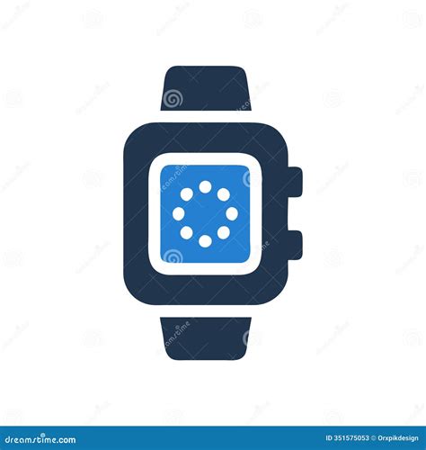 Smartwatch Icon Trendy Flat Vector Smartwatch Icon On White Bac