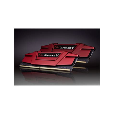 G.SKILL 16GB DDR4 3200MHz Kit(2x8GB) RipjawsV Red (F4-3200C14D-16GVR)