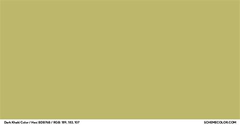 Dark Khaki Color Colors