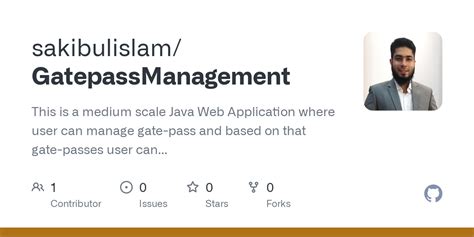 Github Sakibulislamgatepassmanagement This Is A Medium Scale Java Web Application Where User