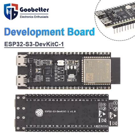 Esp32 S3 Devkitc 1 Development Board Module Carries Esp32 S3 Wroom 1u