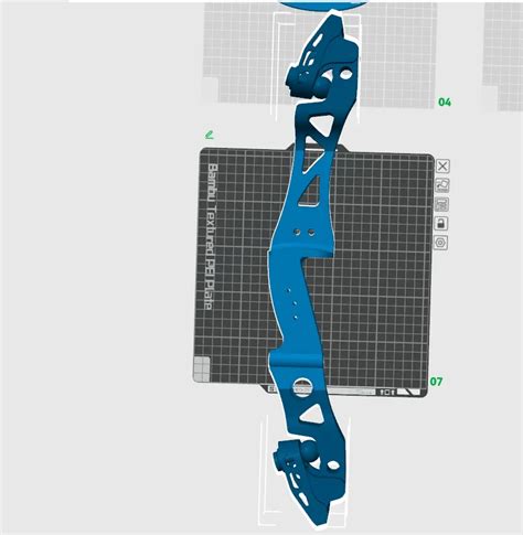 Gillo Gt21 Recurve Bow Grip Free 3d Print Model Makerworld