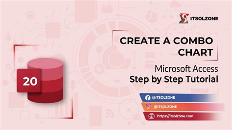 Learn How To Create A Combo Chart In Microsoft Access Step By Step Tutorial Youtube