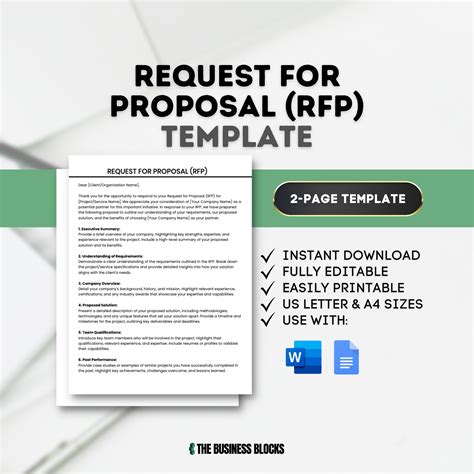 Rfp Request For Proposal Template Crm System Rfp Template Pdf