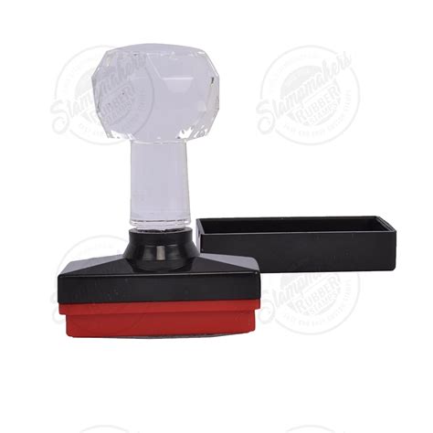 Huf Stamp Crystal Handle Huf Mohar Huf Seal Huf Rubber Stamp