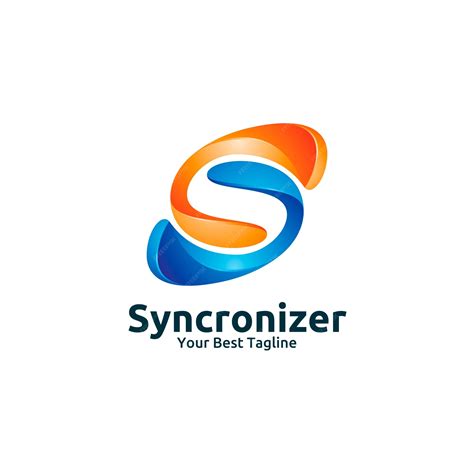 Premium Vector Syncronizer Logo Template