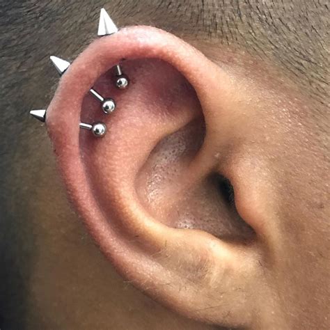 Do You Single Double Or Triple A Helix Piercing Guide Freshtrends