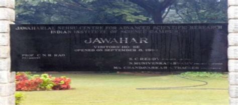 Jawaharlal Nehru Centre For Advanced Scientific Research Bangalore Courses Fees Ranking