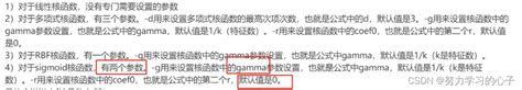 Svm模型训练和调参svm调参 Csdn博客