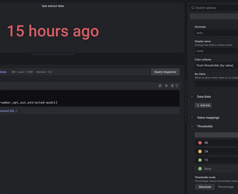 value mapping on datetime fail · issue 38583 · grafana grafana · github