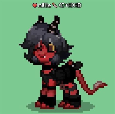 Millie From Helluva Boss In Pony Millie Towns