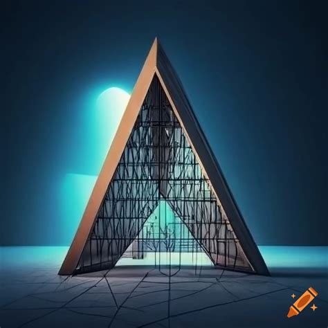 geometric shaped buildings