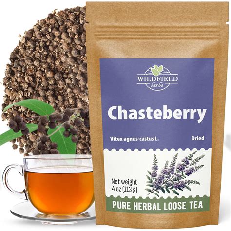 4 Oz Chaste Tree Berry Сhasteberry Tea Chaste Tree Berry