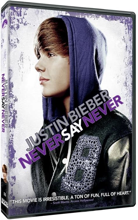 Justin Bieber Never Say Never Dvd Jon M Chu Justin Bieber Ebay