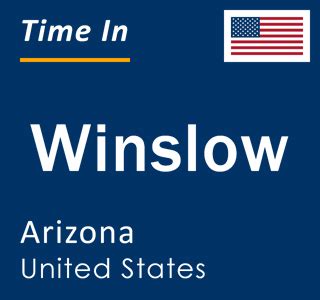 Current Weather Forecast Winslow Arizona United States