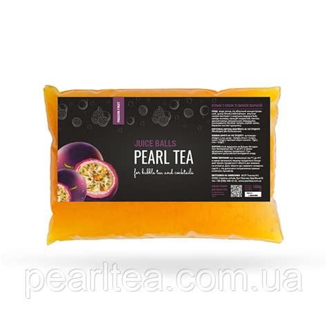 Купить Bubble tea Жемчужины Маракуйя 1.8кг ТМ "Pearl Tea, цена 600 ...