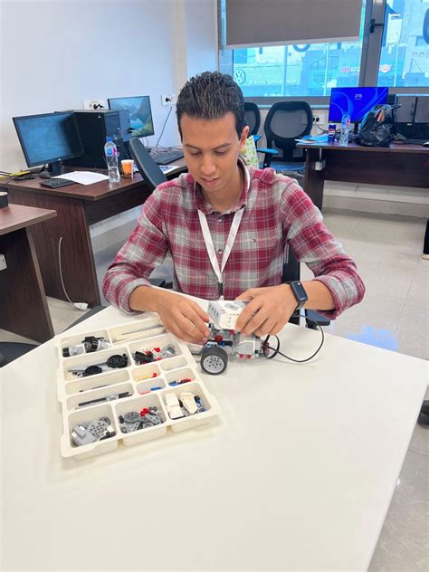 Second Day Of The National Training Course Working With The Lego Ev3